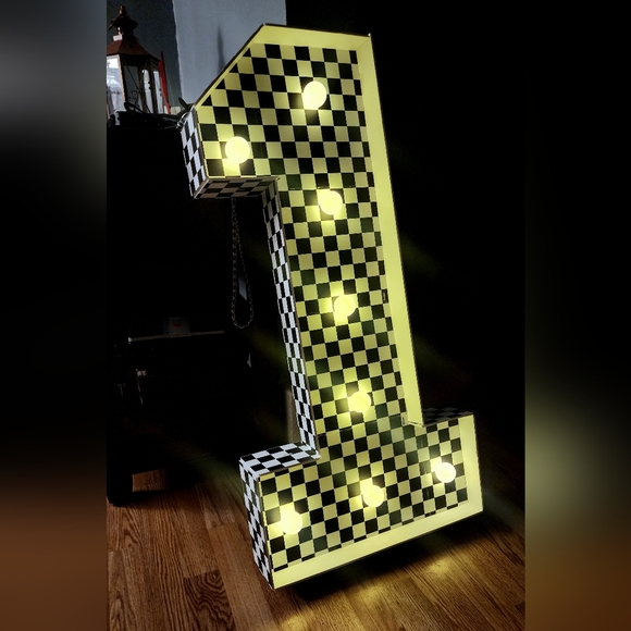 Accents | Marquee Number 1 | Poshmark